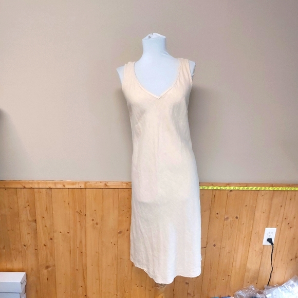 cut loose | Dresses | Cut Loose Vneck Sleeveless 0 Linen Dress | Poshmark